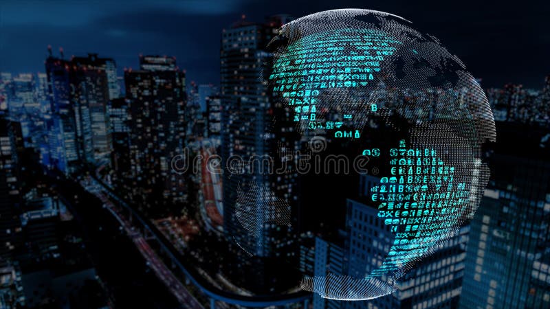 5G and AI Technology, Global Communication Network Concept. Business ...