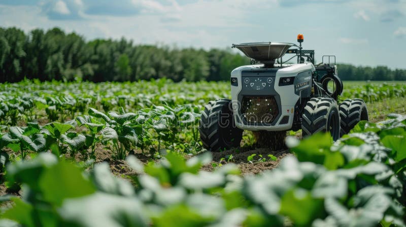 5G Autonomous Tractor Operating in the Agricultural Field, Future ...