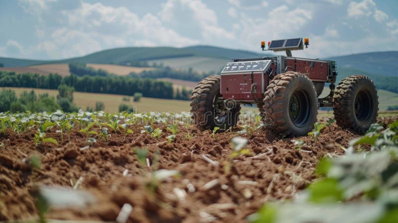 5G Autonomous Tractor Operating in the Agricultural Field, Future ...