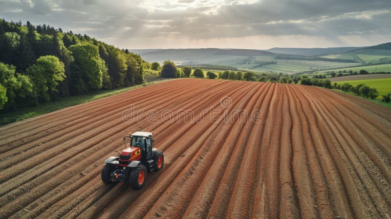 5G Autonomous Tractor Operating in the Agricultural Field, Future ...