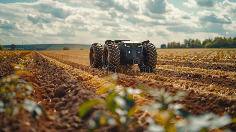 5G Autonomous Tractor Operating in the Agricultural Field, Future ...