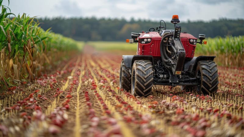5G Autonomous Tractor Operating in the Agricultural Field, Future ...