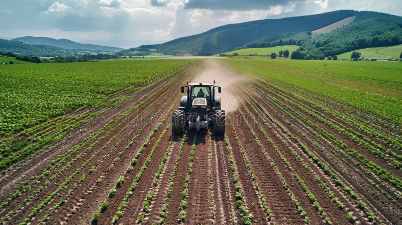 5G Autonomous Tractor Operating in the Agricultural Field, Future ...
