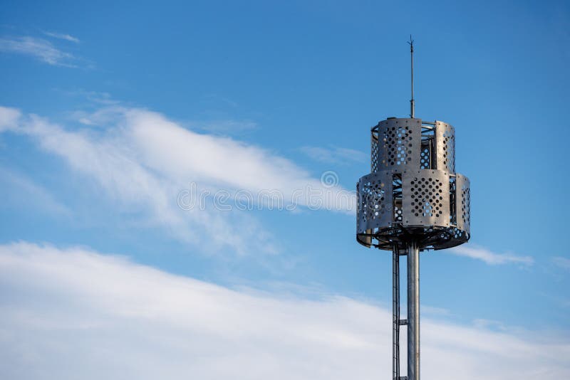 5G Cellphone Tower with Aluminum Siding Editorial Photography - Image ...