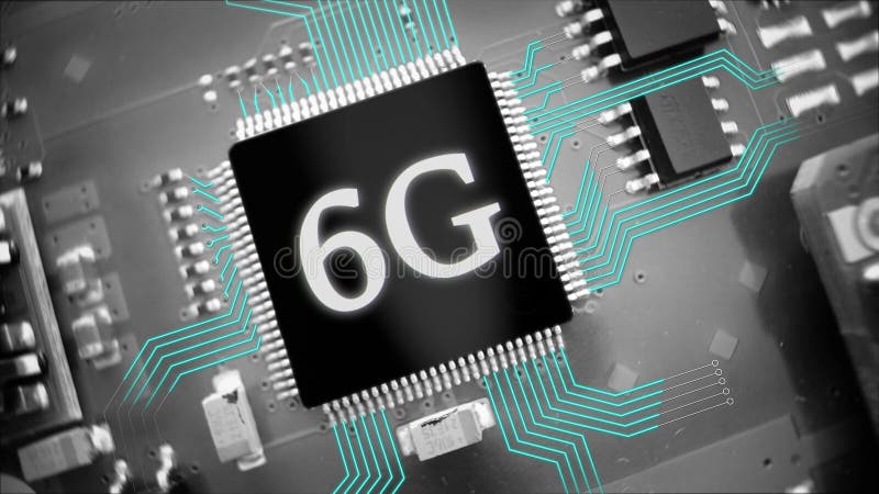 6G Chip Installed on Mother Board with Microchip Wireless ...
