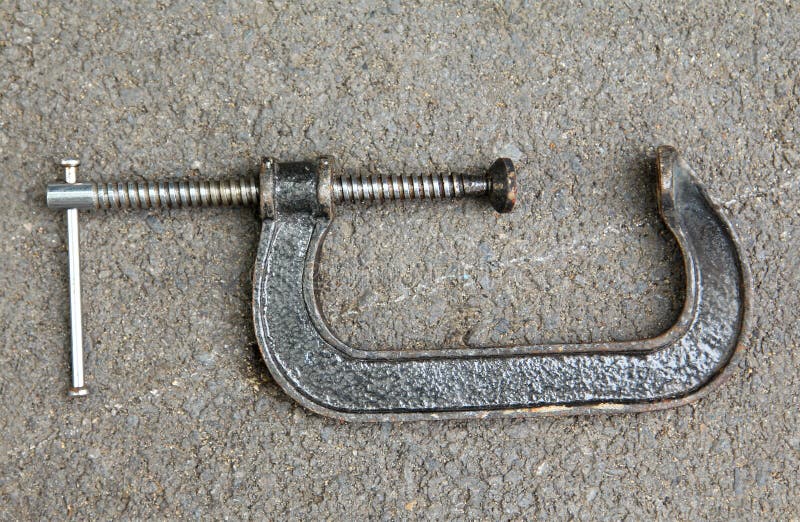 G Clamp stock photo. Image of close, carpenter, work - 45225234