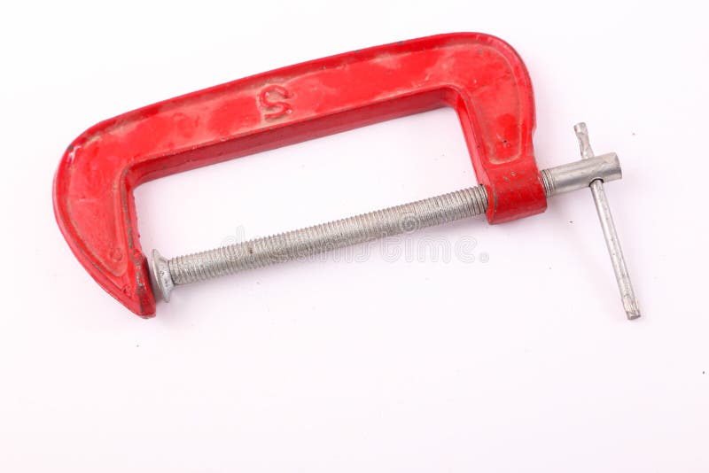 G-Clamp stock photo. Image of clamp, constructions, hand - 110958040