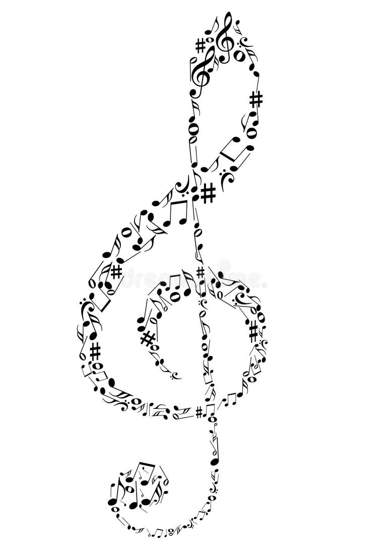 G Clef Stock Illustrations – 996 G Clef Stock Illustrations, Vectors ...