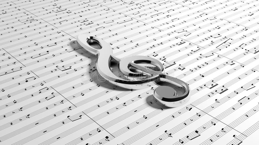 G Clef Background Stock Illustrations – 916 G Clef Background Stock ...