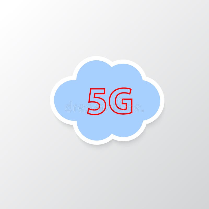 Cloud and Wireless stock illustration. Illustration of communication ...