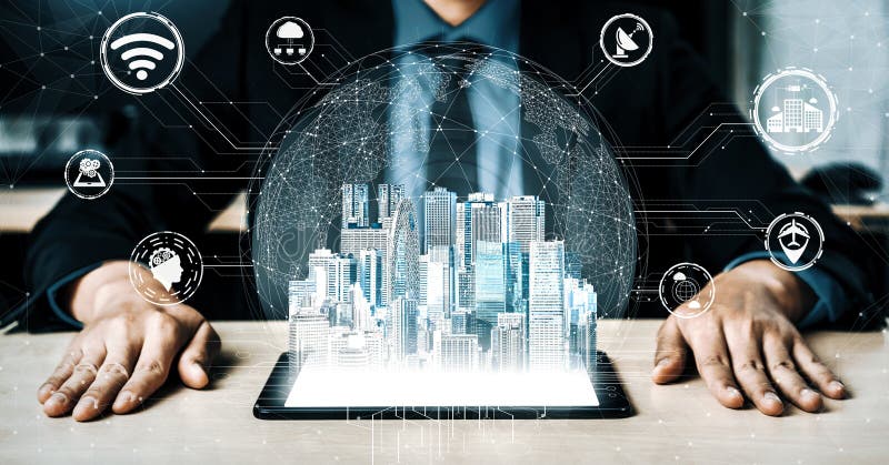 5G Communication Technology of Internet Network Uds Stock Photo - Image ...