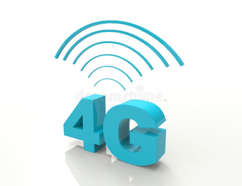4G stock illustration. Illustration of glossy, sign, high - 47701726