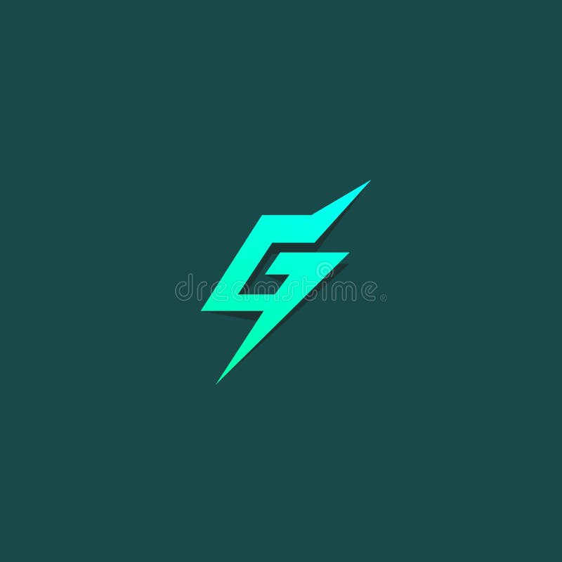 G Electric Logo Design. G Initial Logo Vector Stock Vector ...
