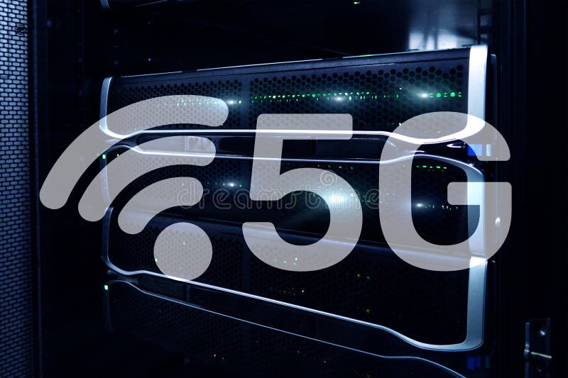 5G Fast Wireless Internet Connection Communication Mobile Technology ...