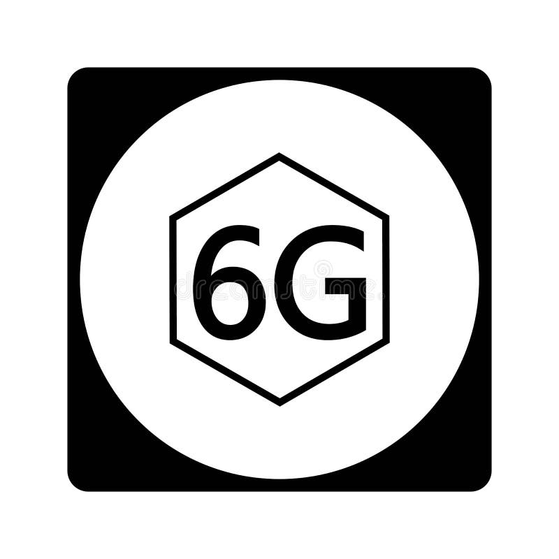 6g stock vector. Illustration of network, shape, wireless - 162353831