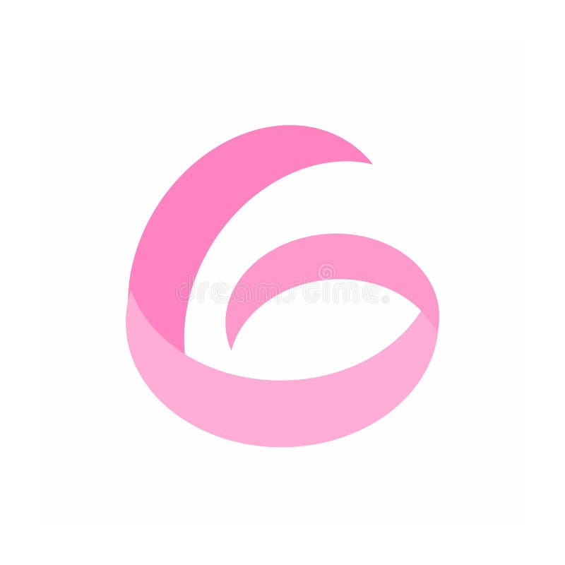 G, Gb, G Pink Initials Geometric Logo and Icon Stock Vector ...