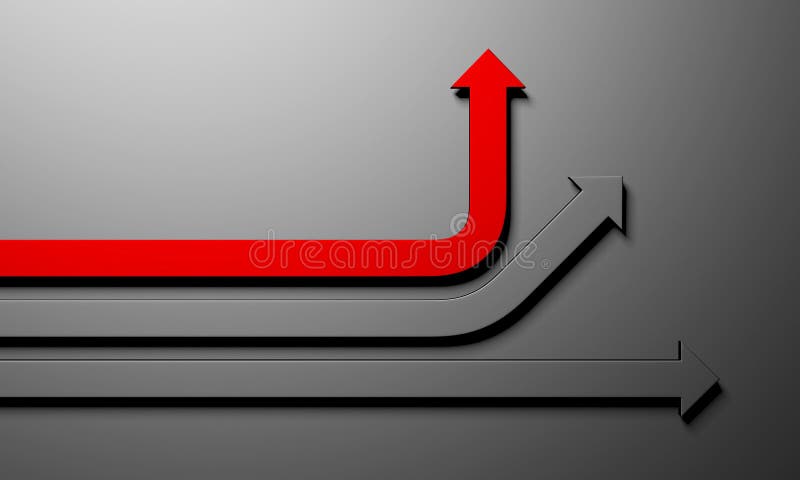 3g Graph Arrows Moving Background Stock Illustration - Illustration of ...