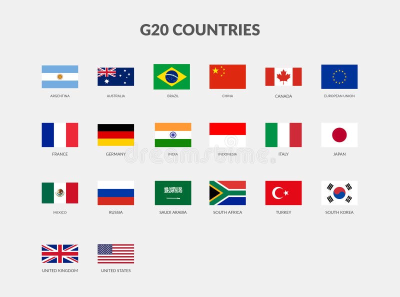G20 Flag Stock Illustrations – 337 G20 Flag Stock Illustrations ...