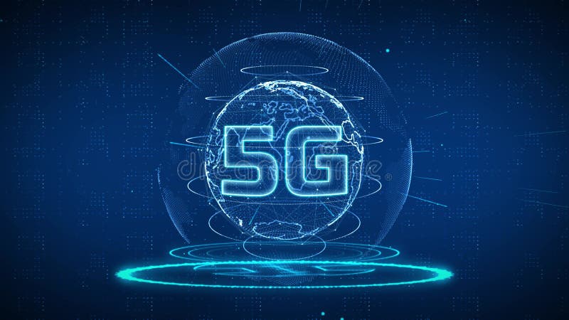 5g High Speed Internet Connection of Internet of Things IOT Loop ...