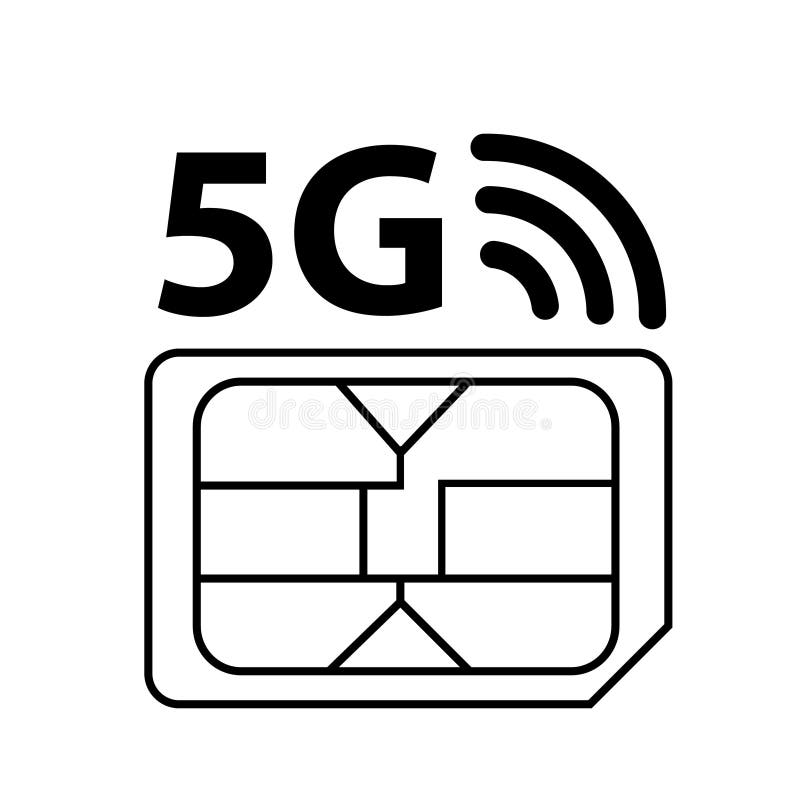 5G Icon. High Speed Wifi or Wireless Network Logo. Mobile Internet ...