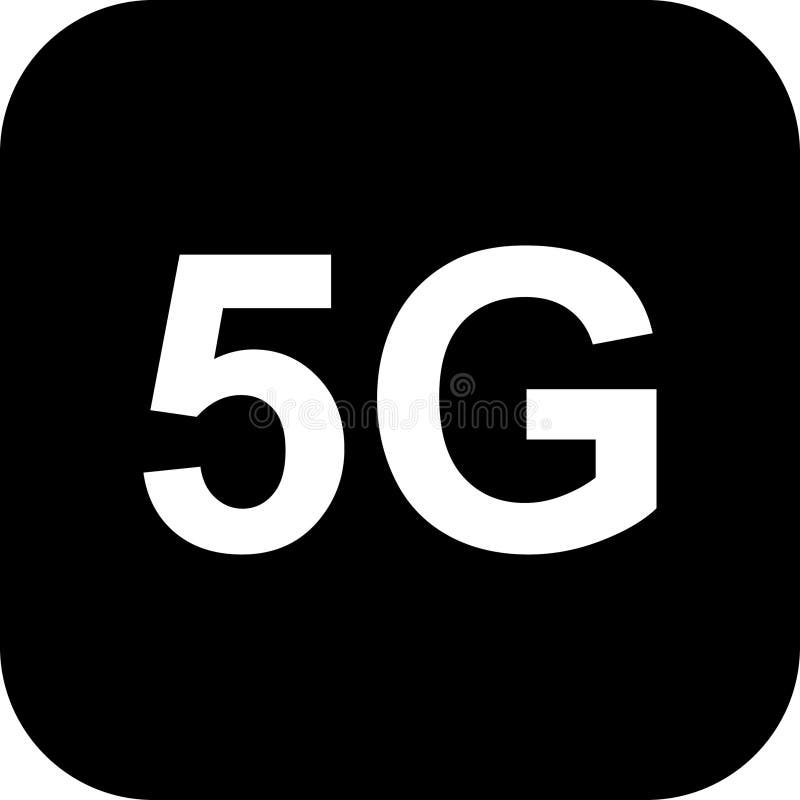 5g Icon 5g Logo. Wlan and Bluetooth Symbol. Internet Technology Icon ...