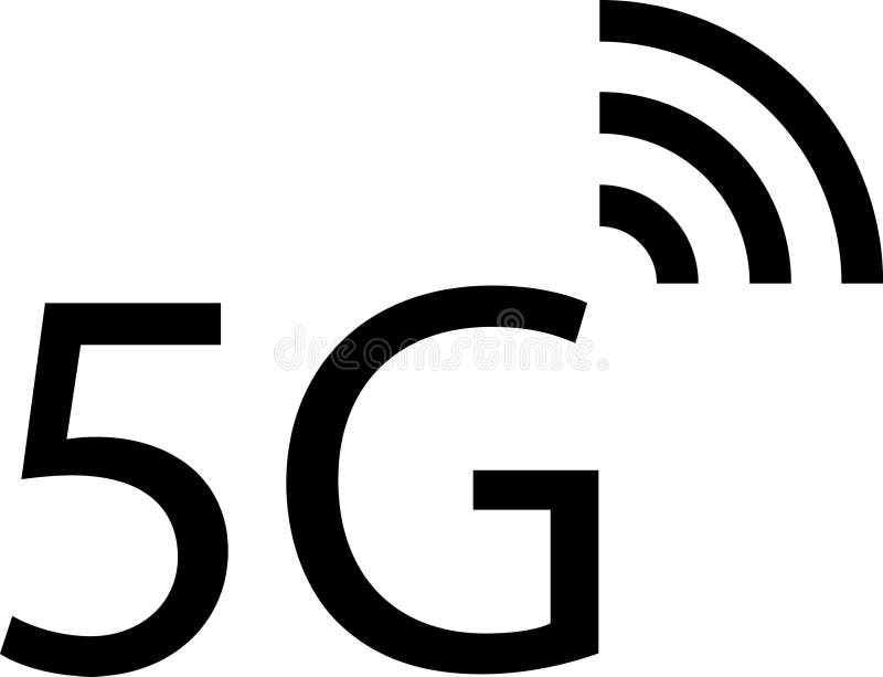 5g Icon 5g Logo. Wlan and Bluetooth Symbol. Internet Technology Icon ...