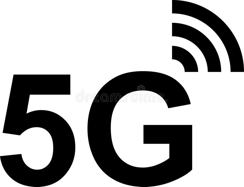 5g Icon 5g Logo. Wlan and Bluetooth Symbol. Internet Technology Icon ...