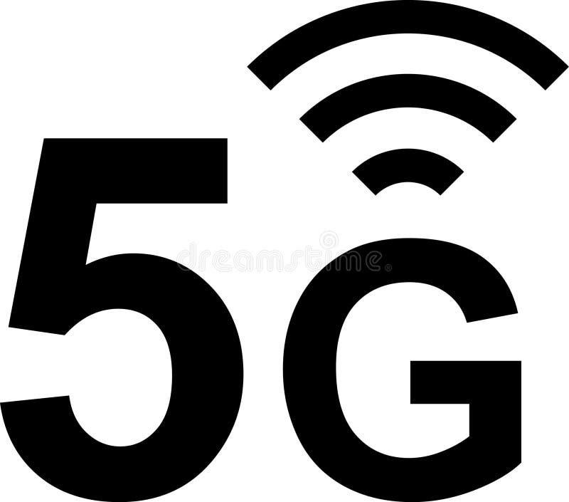 5g Icon 5g Logo. Wlan and Bluetooth Symbol. Internet Technology Icon ...