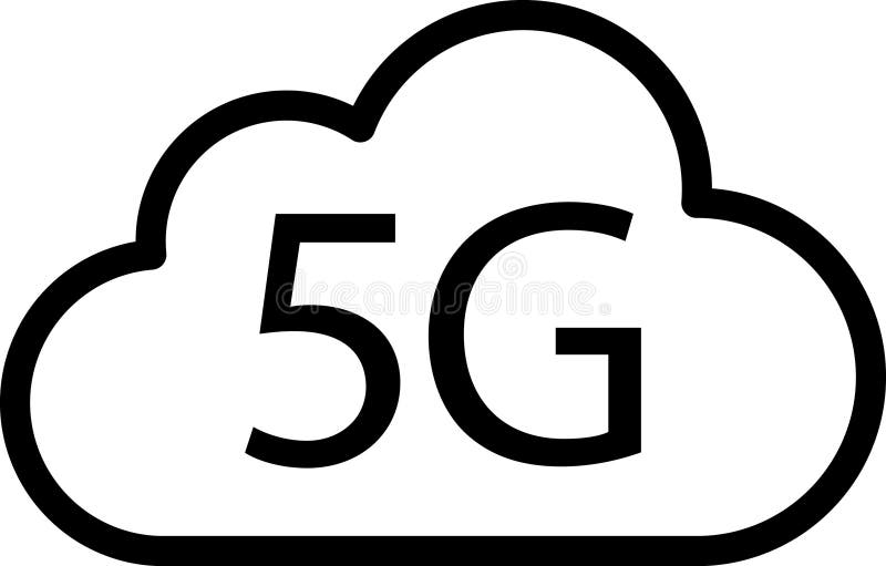 5g Icon 5g Logo. Wlan and Bluetooth Symbol. Internet Technology Icon ...