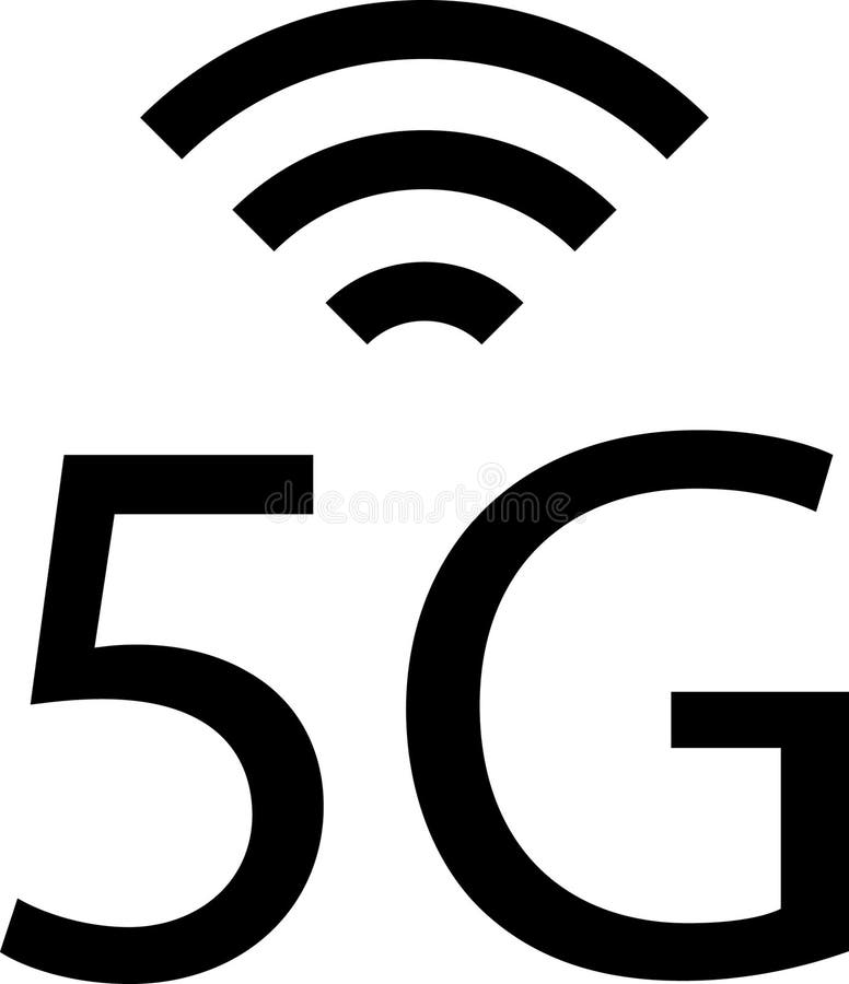5 G Icon. Signal Bar 5g Icon Vector. 5G Technology Stock Vector ...