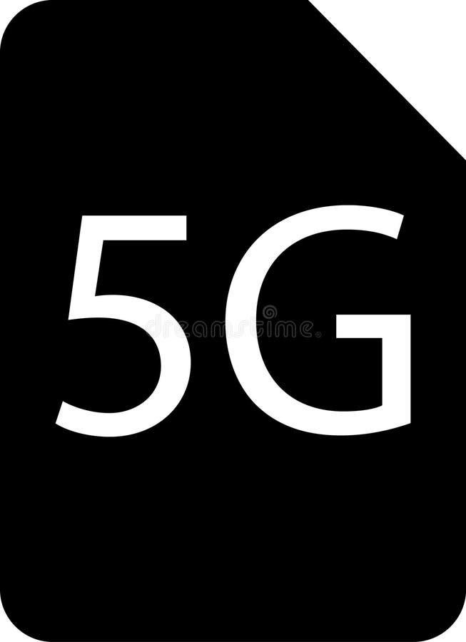5 G Icon. Signal Bar 5g Icon Vector. 5G Technology Stock Vector ...