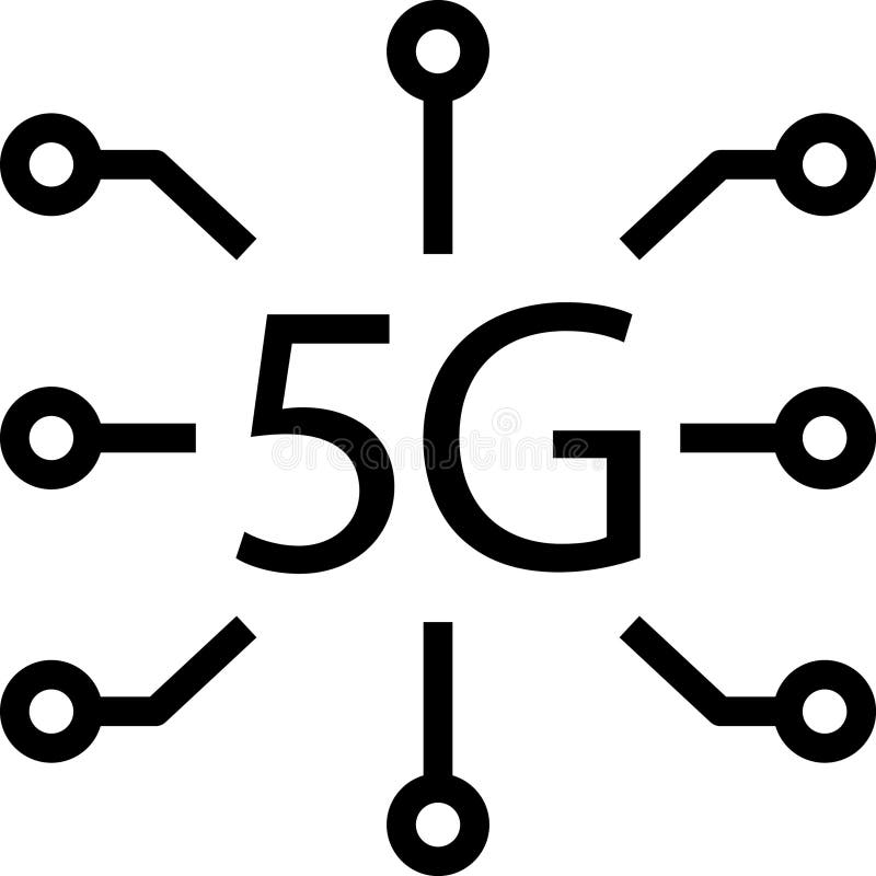 5 G Icon. Signal Bar 5g Icon Vector. 5G Technology Stock Vector ...