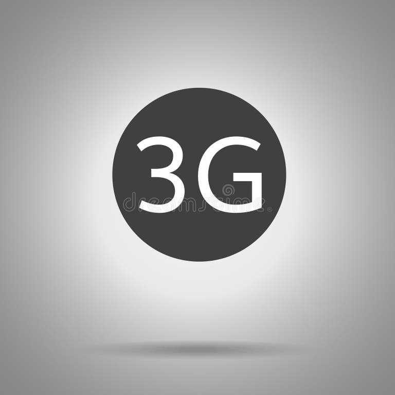 3g icon. Vector 3g symbol stock vector. Illustration of third - 89113033