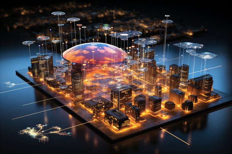 5g Integration in Smart Cities. High-speed Internet, Cloud Computing ...