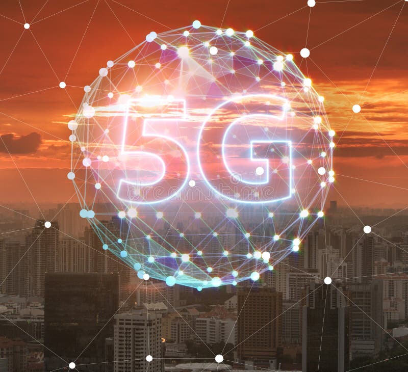 5g Internet Concept in Technology Concept Stock Image - Image of global ...