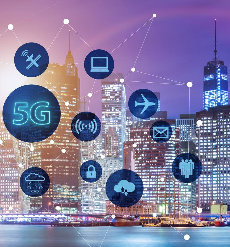 5g Internet Concept in Technology Concept Stock Photo - Image of access ...