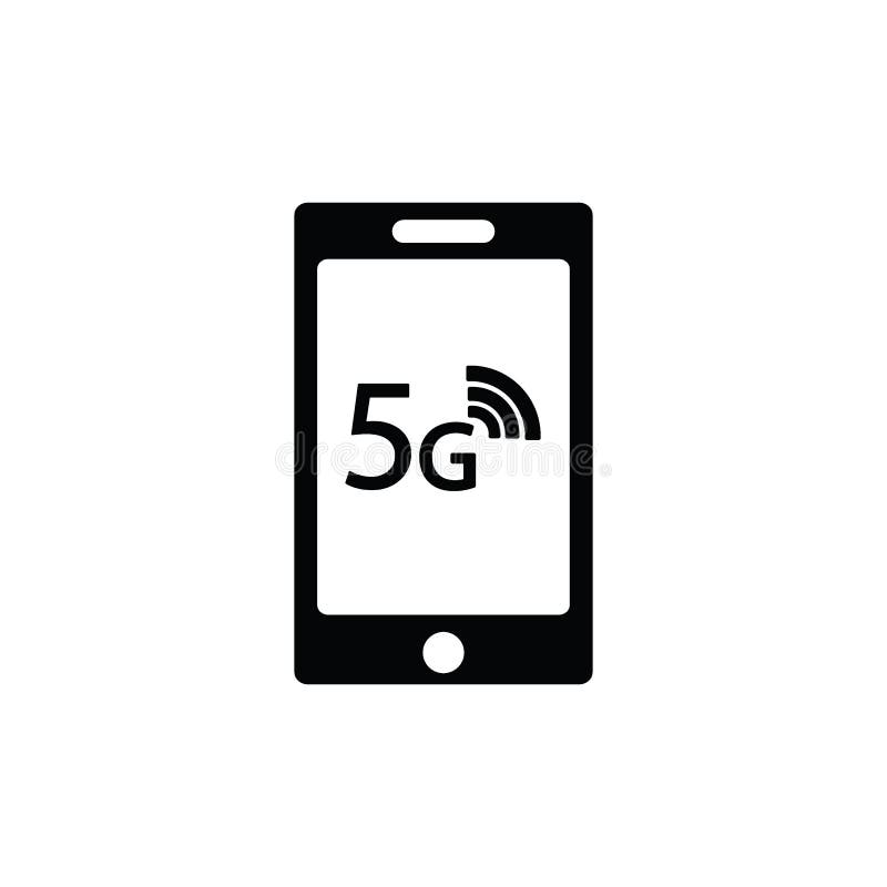 5g Internet Icon. Icon for Mobile Phone or Smart Device Stock Vector ...