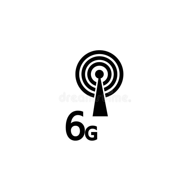 6G internet icon stock vector. Illustration of modern - 162248646
