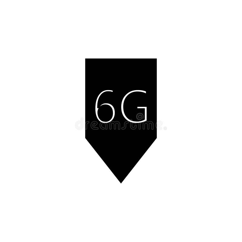 6G internet icon stock vector. Illustration of mobile - 162248704