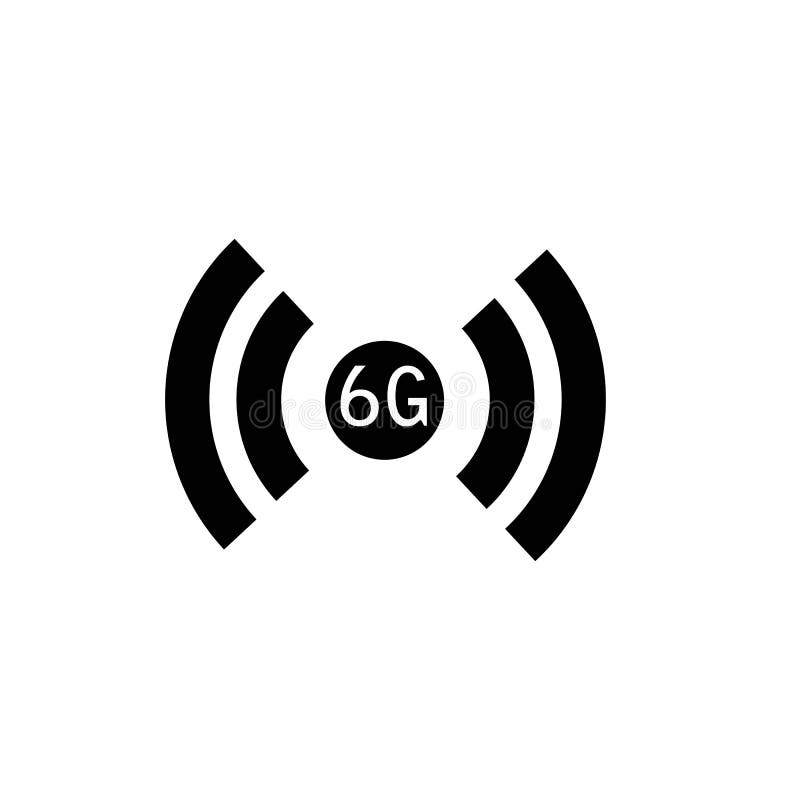 6G internet icon stock vector. Illustration of company - 162248776