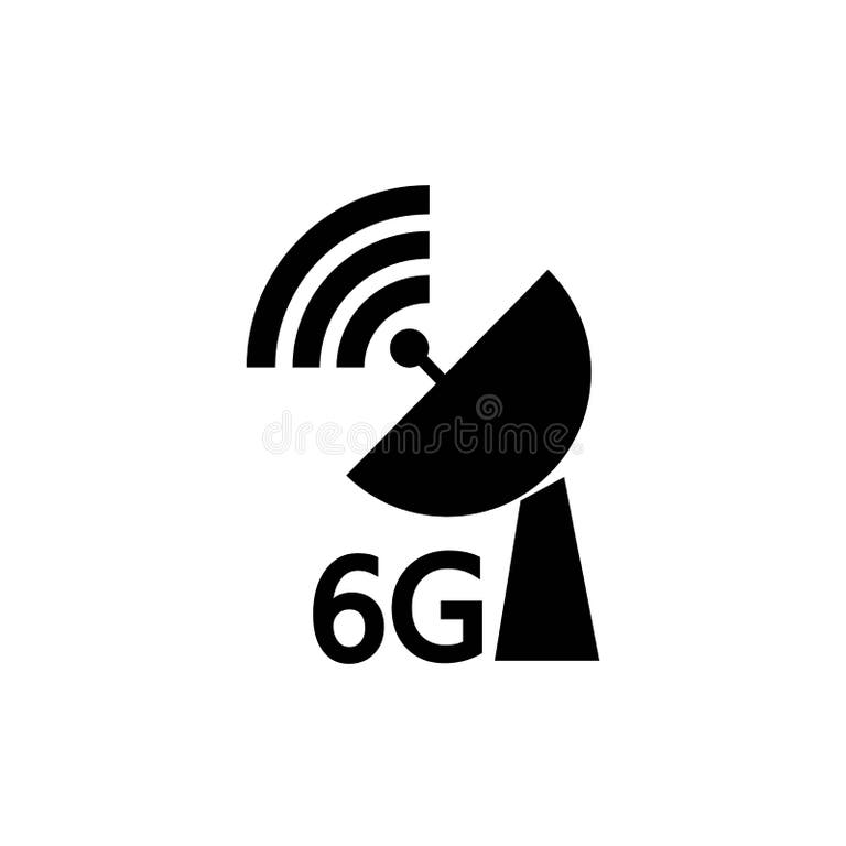 6G internet icon stock vector. Illustration of data - 162248793