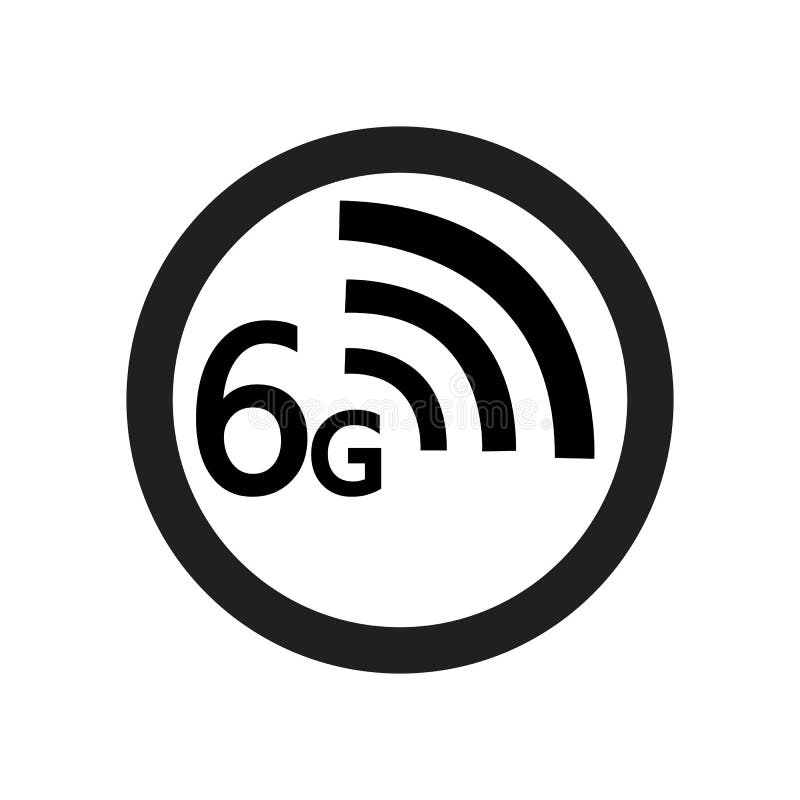 6g stock vector. Illustration of network, modern, shape - 162251899