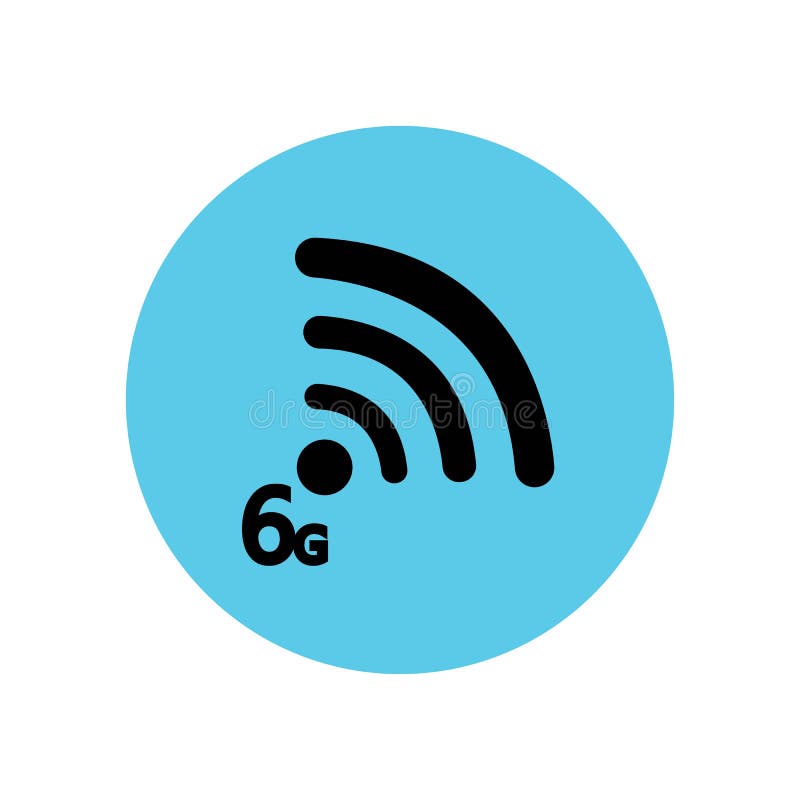 6g stock illustration. Illustration of creative, vector - 162264901