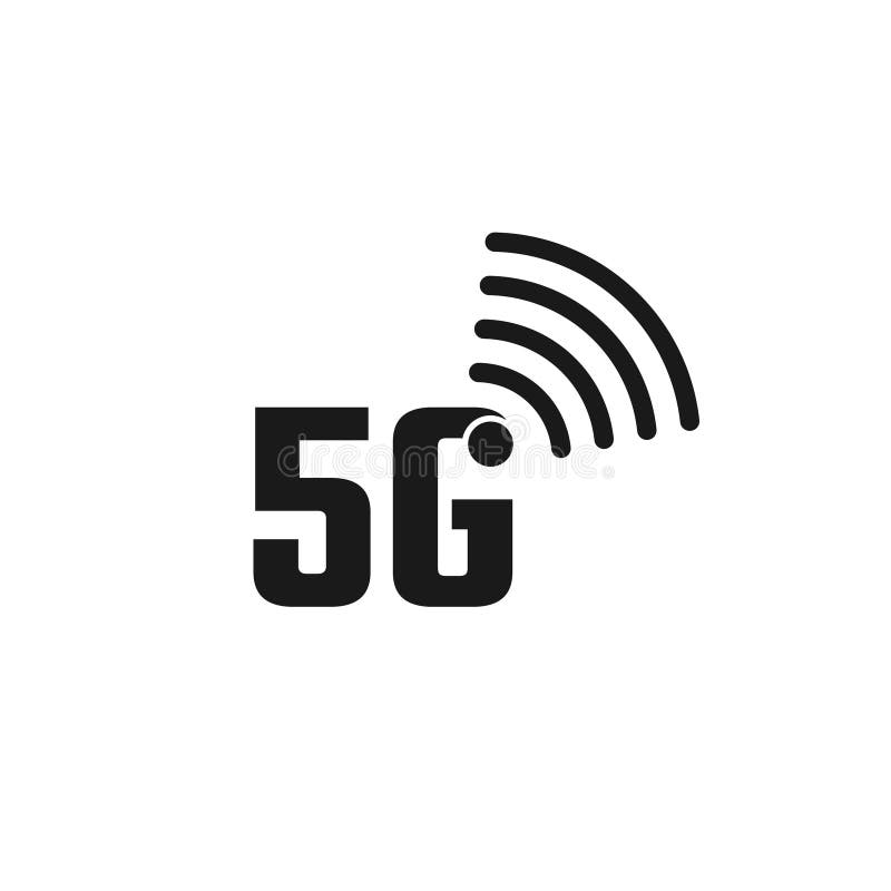 5g internet vector logo stock illustration. Illustration of device ...
