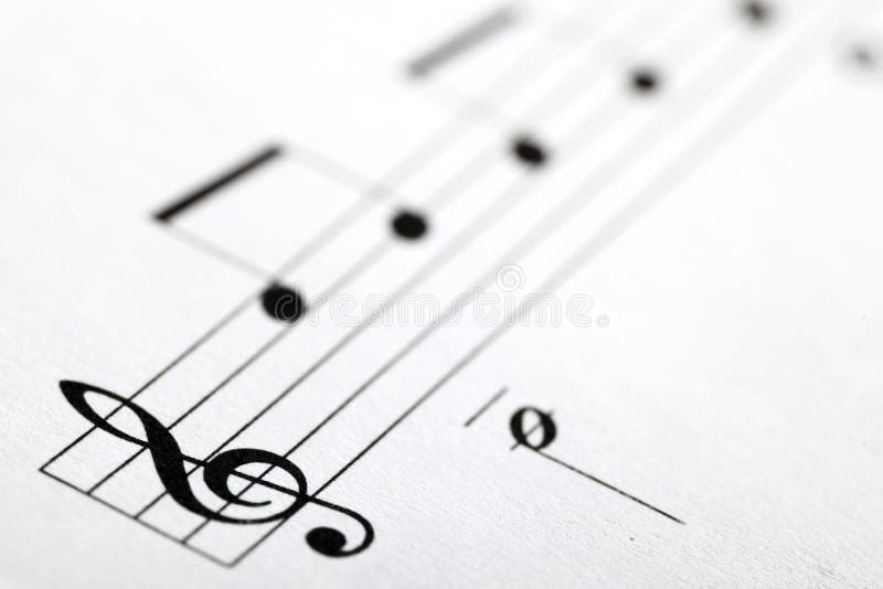 G-klav arkivfoto. Bild av klassiskt, musik, hörbart, illustration ...