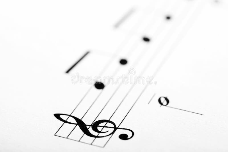 G-klav arkivfoto. Bild av klassiskt, musik, hörbart, illustration ...