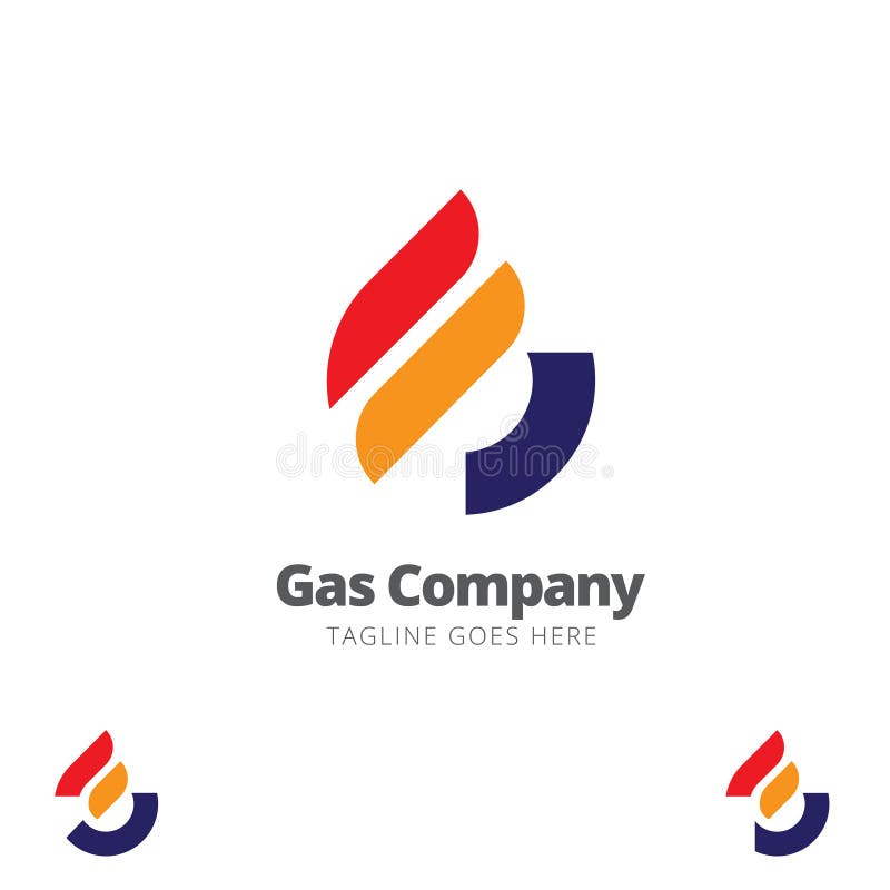 G Letter Based Gas Company Symbol Vector Stock Vector - Illustration of ...