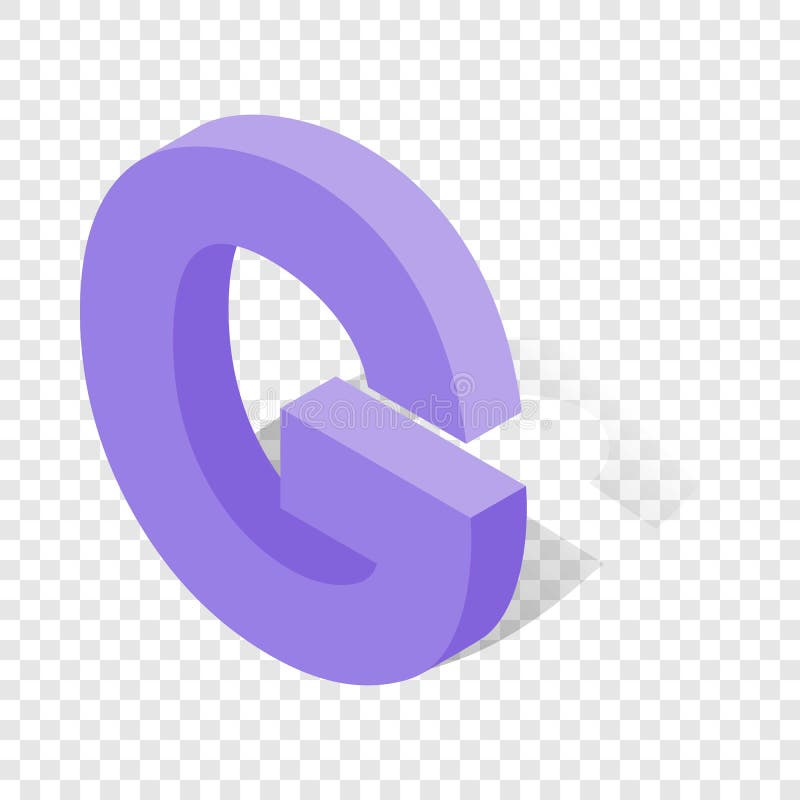 G Letter Isometric 3d Style Shadow Stock Illustrations – 11 G Letter ...
