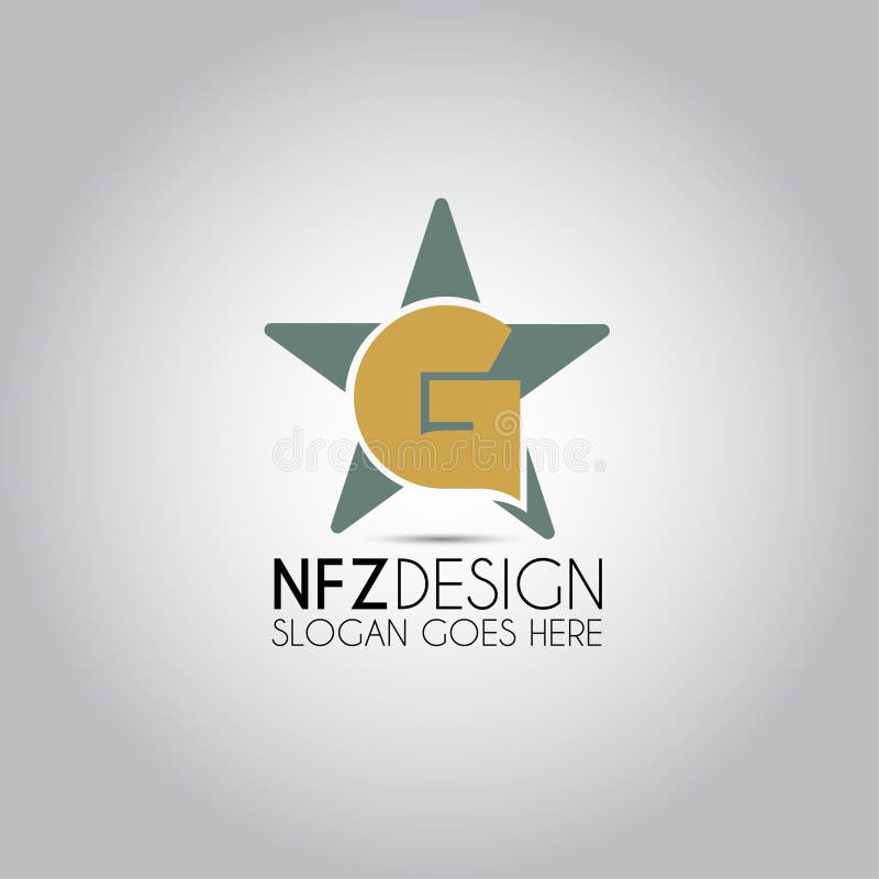 Letter G Swoosh Star Stock Illustrations – 60 Letter G Swoosh Star ...