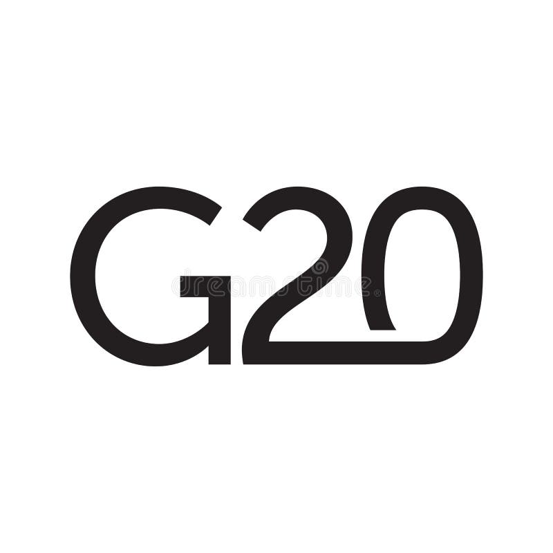 G20 logo design vector stock vector. Illustration of economic - 242263795